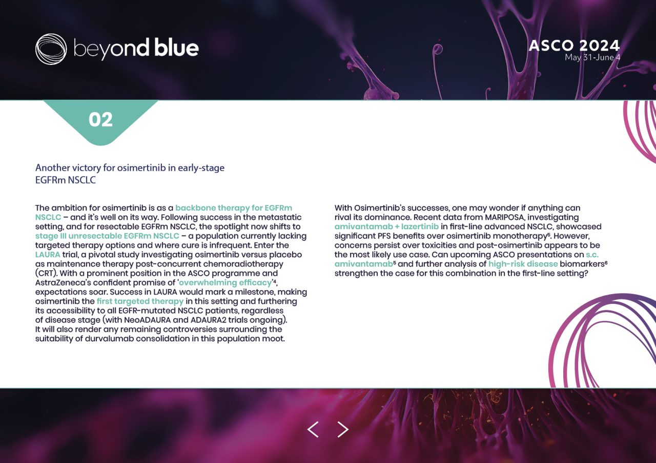 What’s in store | ASCO 2024 | Beyond Blue